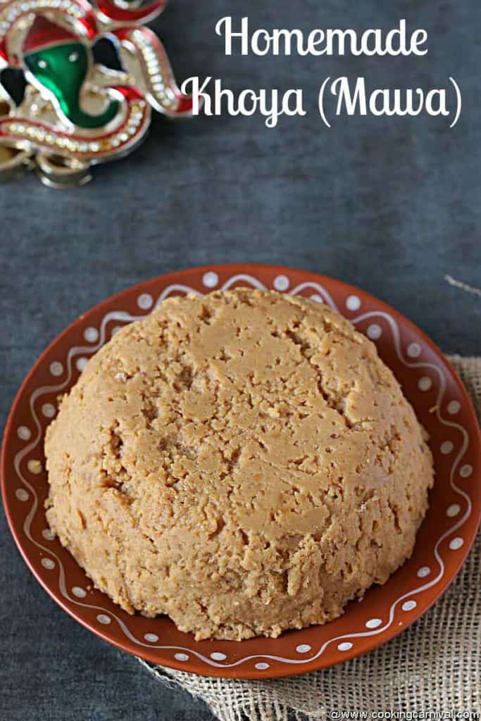 Mawa | Homemade Khoa | Mawa From Scratch - CookingCarnival.com