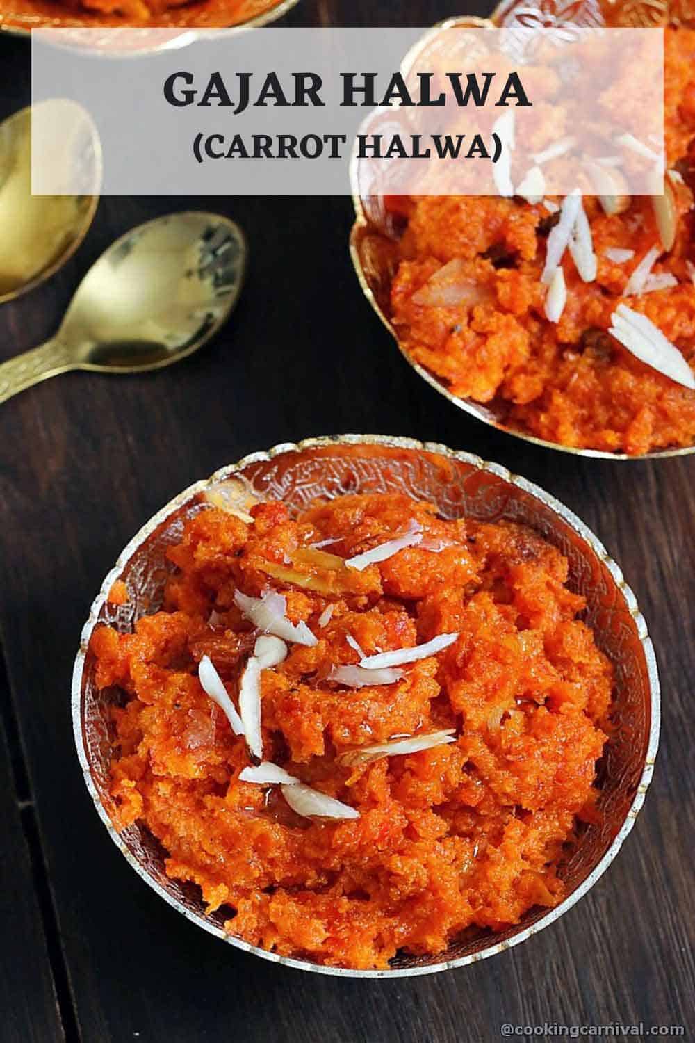 Gajar Ka Halwa (carrot halwa) - Cooking Carnival