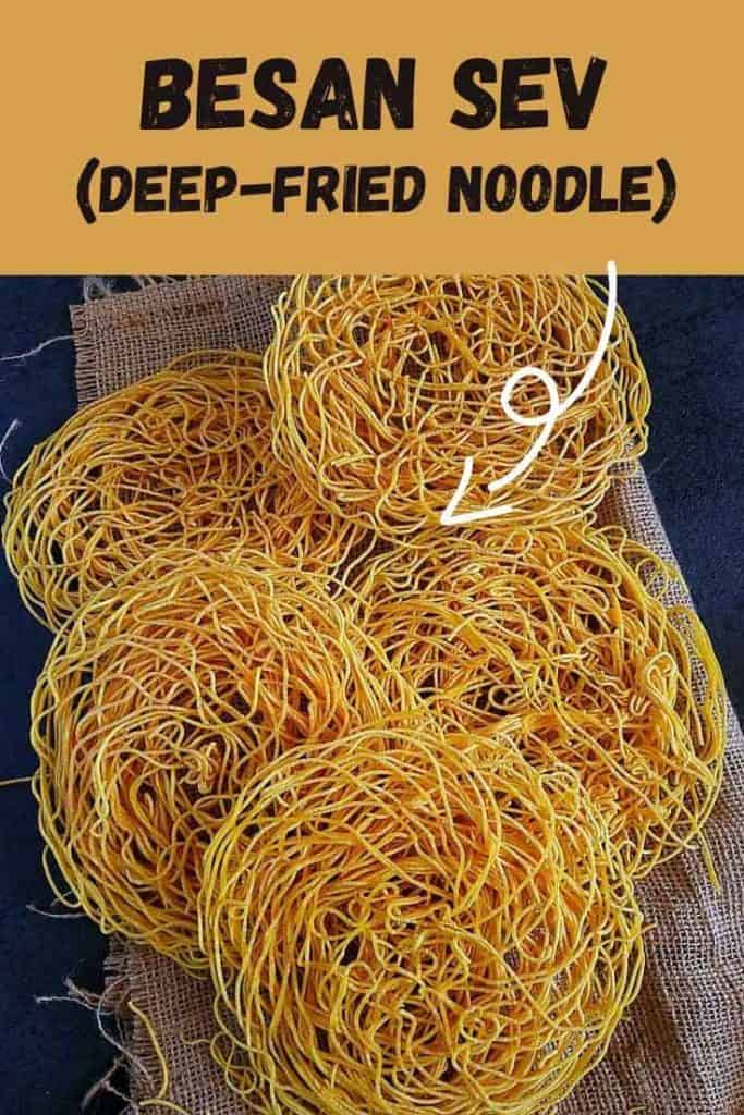 Homemade Besan Sev Recipe for Chaat and namkeen - Cooking Carnival