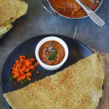 Pesarattu | Green Moong Dosa - CookingCarnival.com
