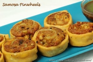 Samosa Pinwheels - Cooking Carnival