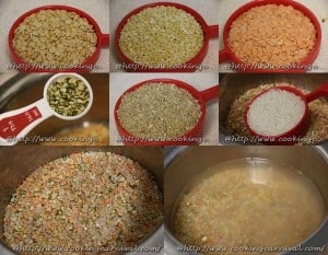 Vegetable Panchmel Khichdi - Cooking Carnival