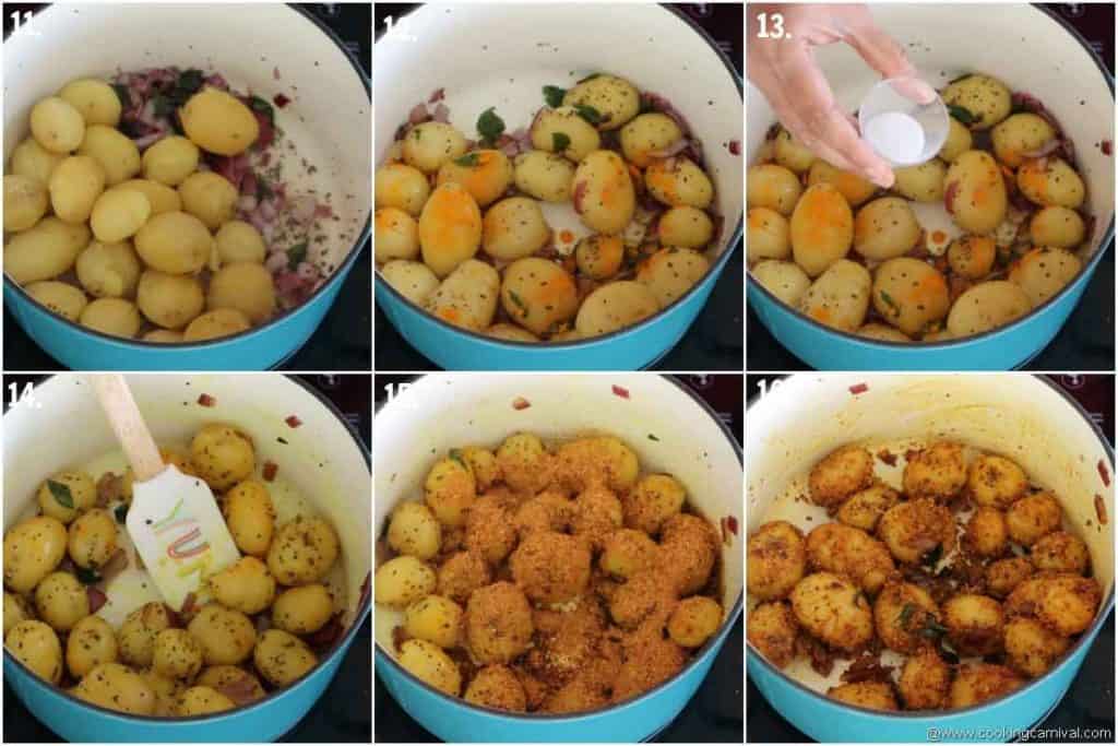 Chettinad Potato Fry | Easy Spicy Potato fry | Aloo fry recipe with video