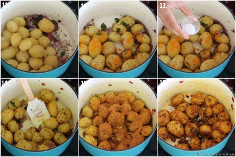 Chettinad Potato Fry | Easy Spicy Potato fry | Aloo fry recipe with video