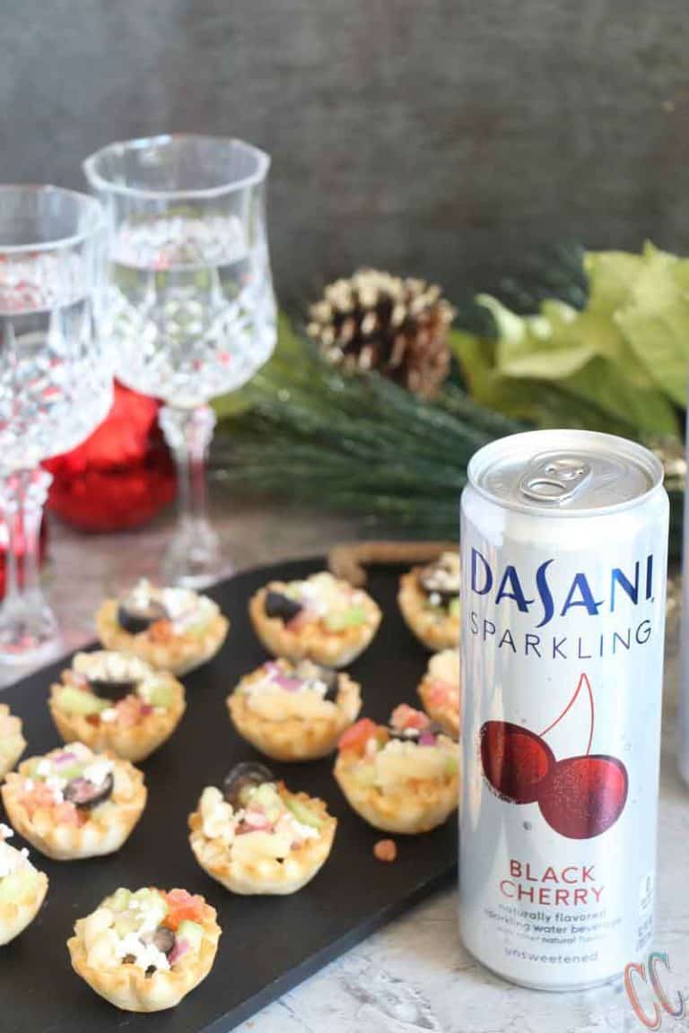 Mediterranean Pasta Phyllo Bites - Phyllo Cups - Cooking Carnival