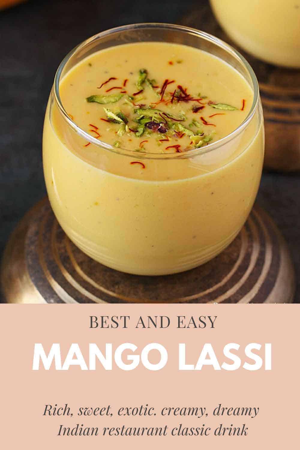 Mango Lassi - Cooking Carnival