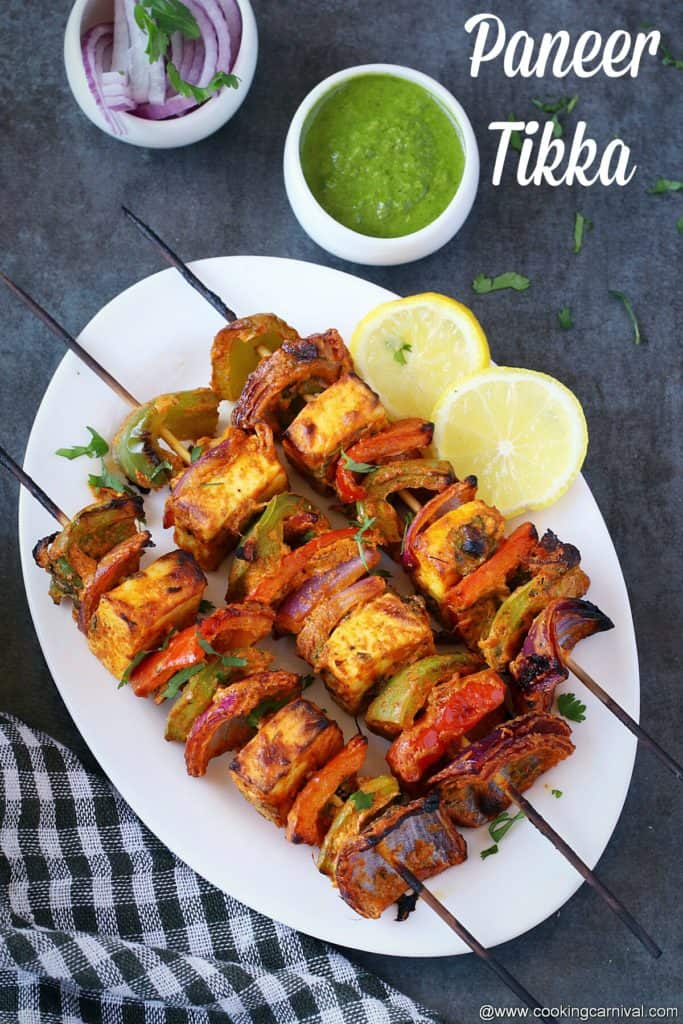 Paneer Tikka - Cooking Carnival