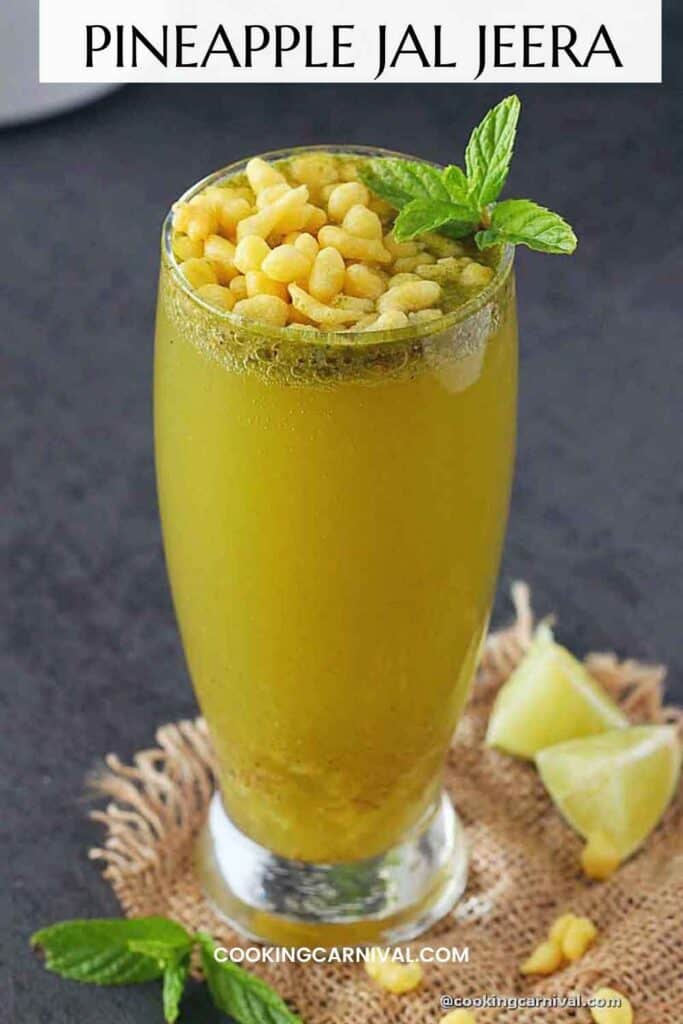 Pineapple JalJeera - Cooking Carnival
