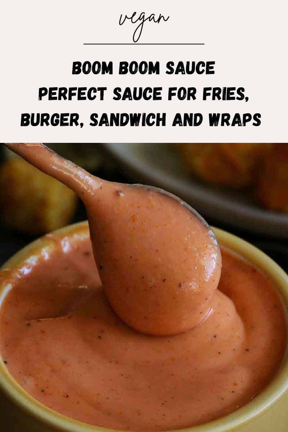 Boom Boom Sauce - Cooking Carnival