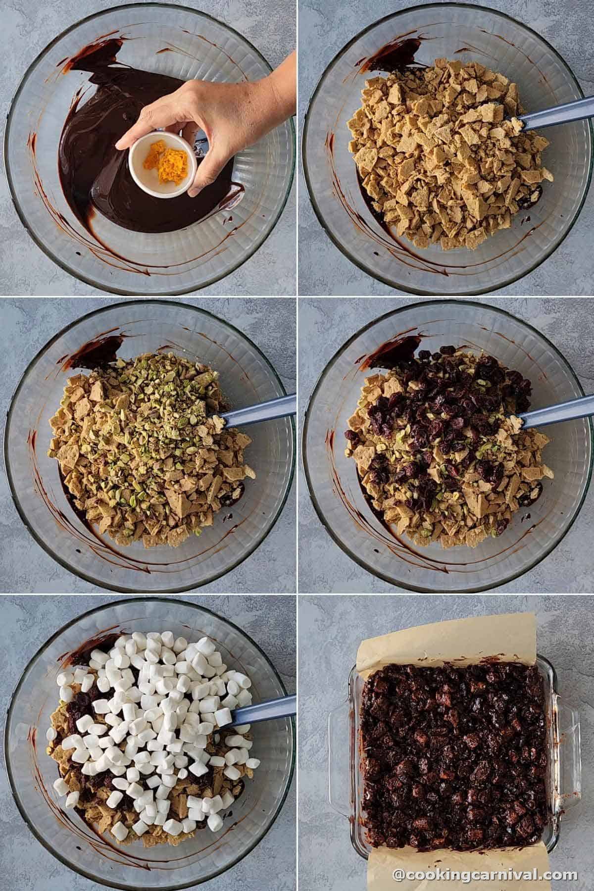Christmas Rocky Road - Cooking Carnival