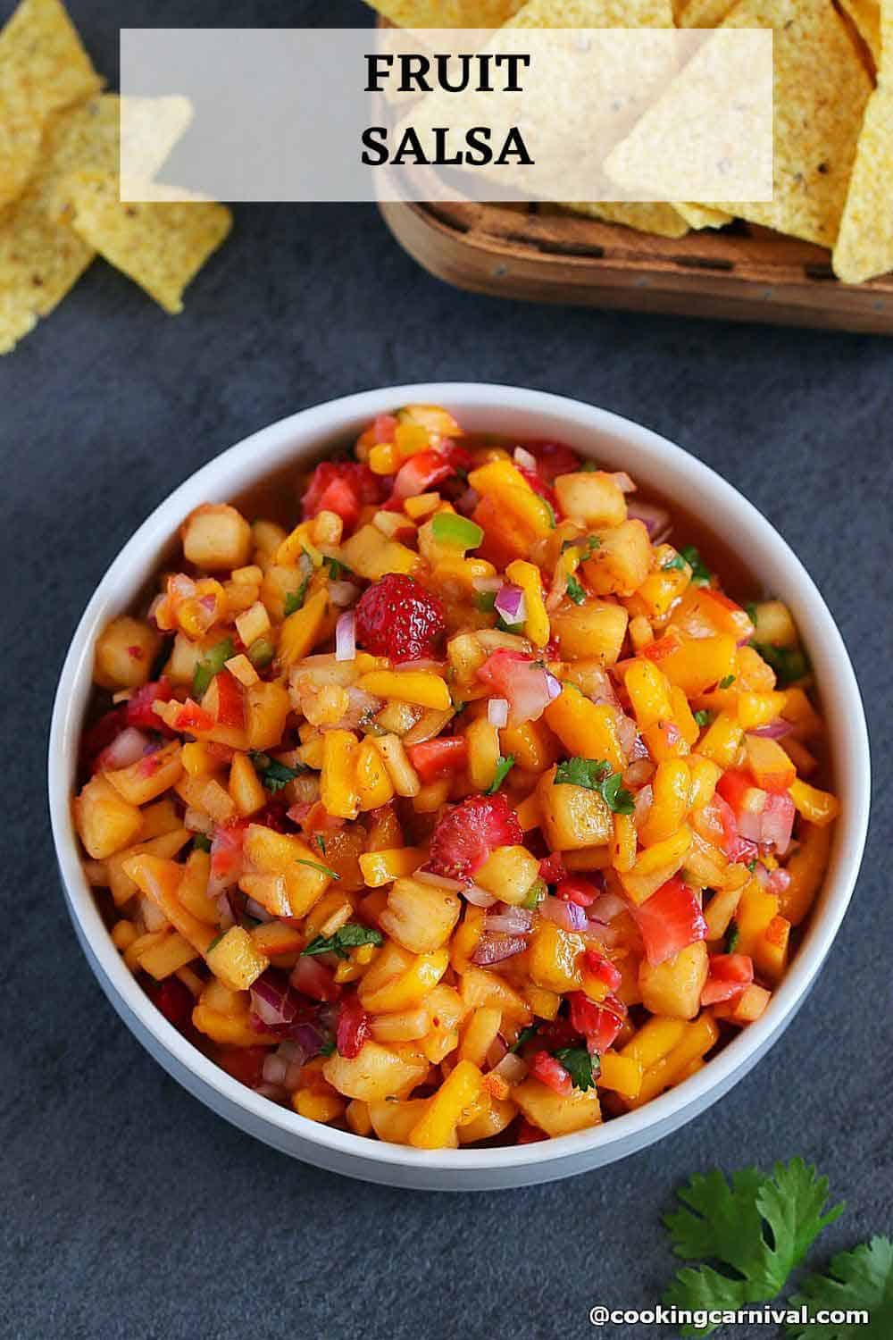 Fruit Salsa - Cooking Carnival