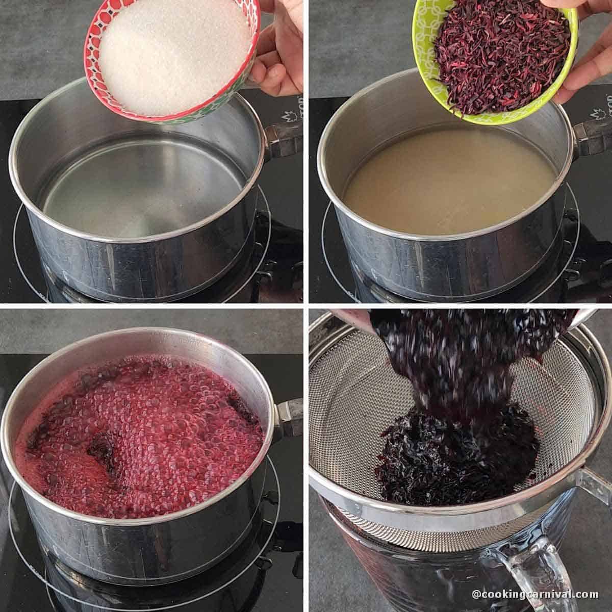 Hibiscus Margarita (Non alcoholic) - Cooking Carnival