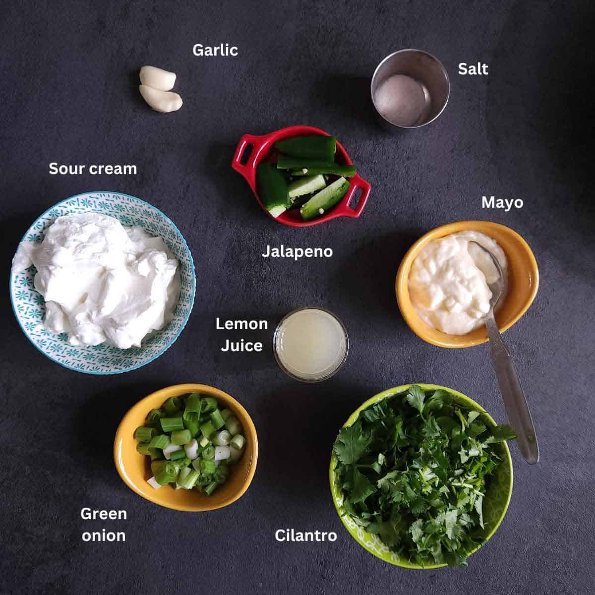 Cilantro Lime Crema - Cooking Carnival