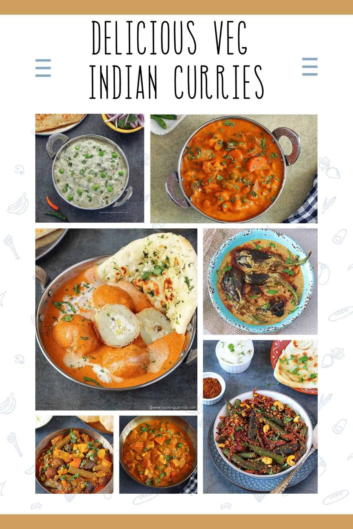 Vegetarian Main Course Recipes For Indian Parties - Cooking Carnival